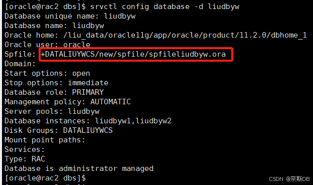 【Oracle篇】参数文件在11g RAC或12c RAC的启动位置介绍_rac参数文件位置-CSDN博客