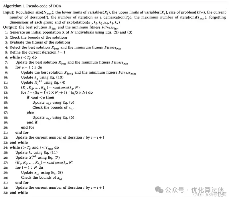 2025年3月一区SCI-梦境优化算法Dream Optimization Algorithm-附Matlab免费代码-CSDN博客