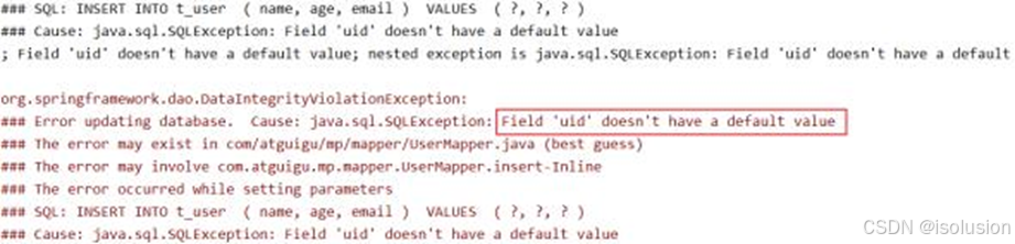 MybatisPlus中一些常用注解@Table_tableid注解-CSDN博客