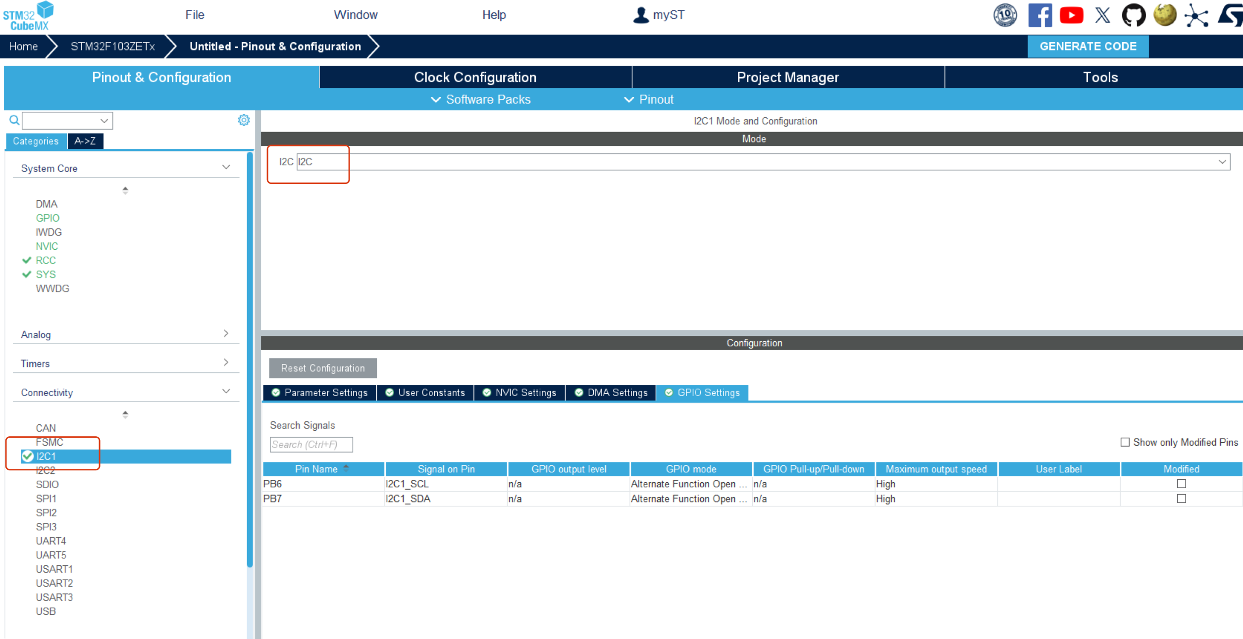 STM32CubeMX + HAL 库：用PCF8574芯片实现 IIC 总线协议驱动 LCD1602 显示-CSDN博客