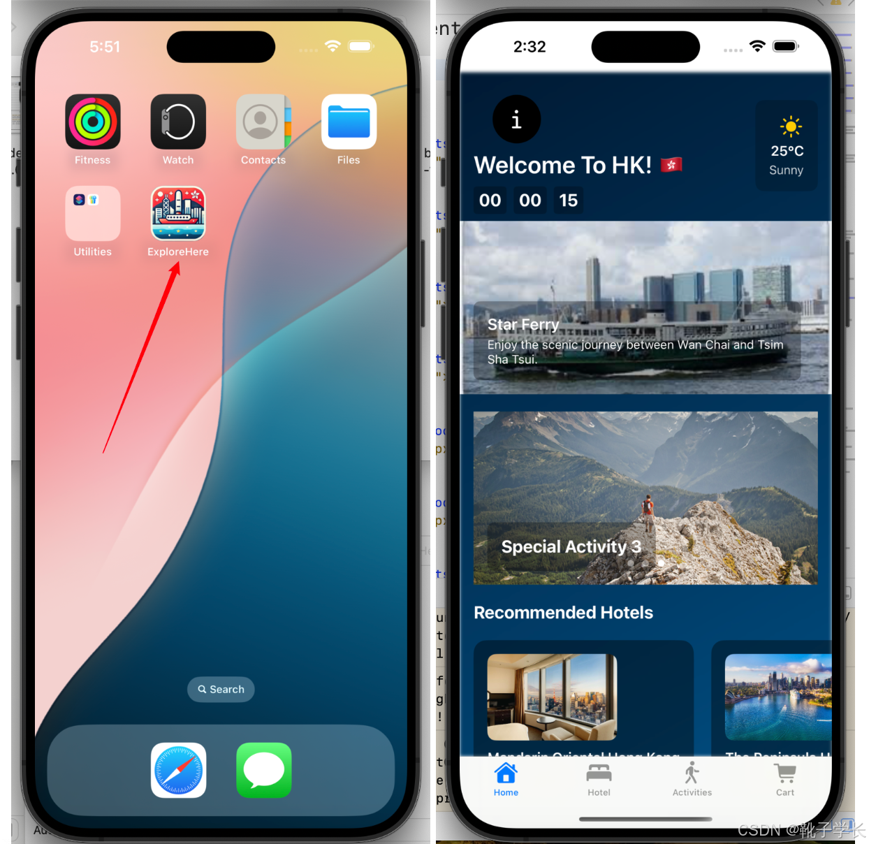 iOS + watchOS Tourism App（含源码可简单复现）_配合ios app项目开发apple watch app-CSDN博客