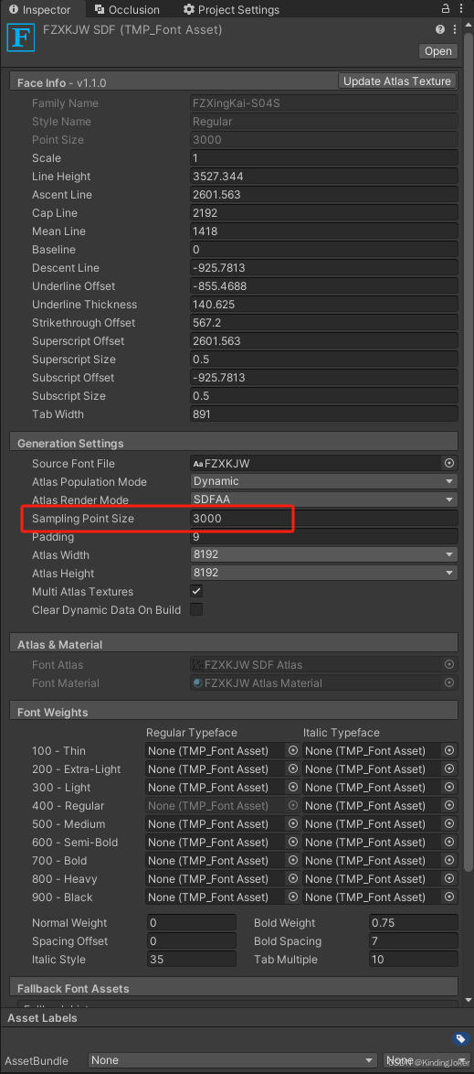 Unity使用TextMeshPro问题记录_unity tmp sampling point size-CSDN博客