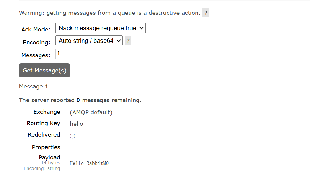 【RabbitMQ快速入门】 - --生产者和消费者的简单实现_rabbitmq的connectionfactory.setconnectiontimeout();-CSDN博客