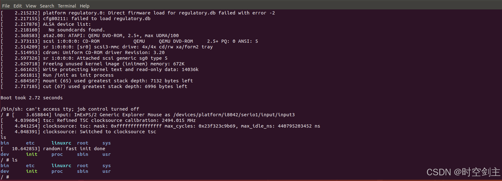 Ubuntu18.04中不同版本的Linux在加载busybox中的兼容性问题_ubuntu18.04 busy box版本-CSDN博客