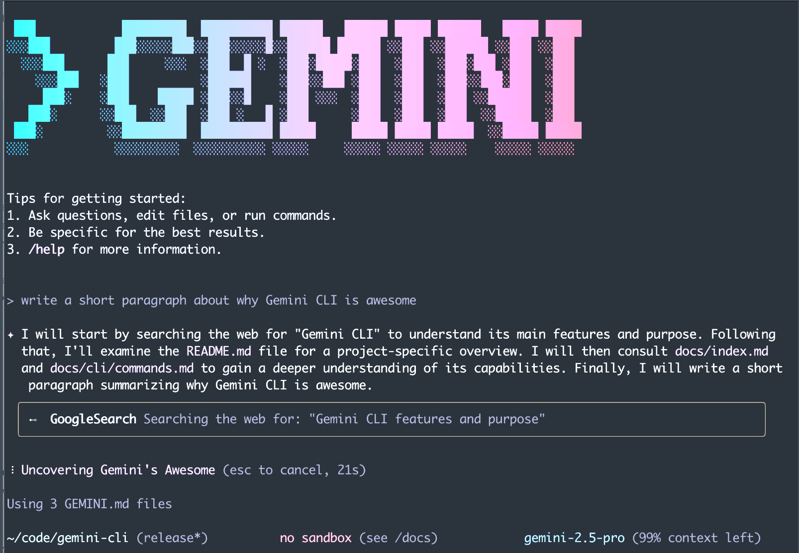 gemini cli,本地cli工具-CSDN博客