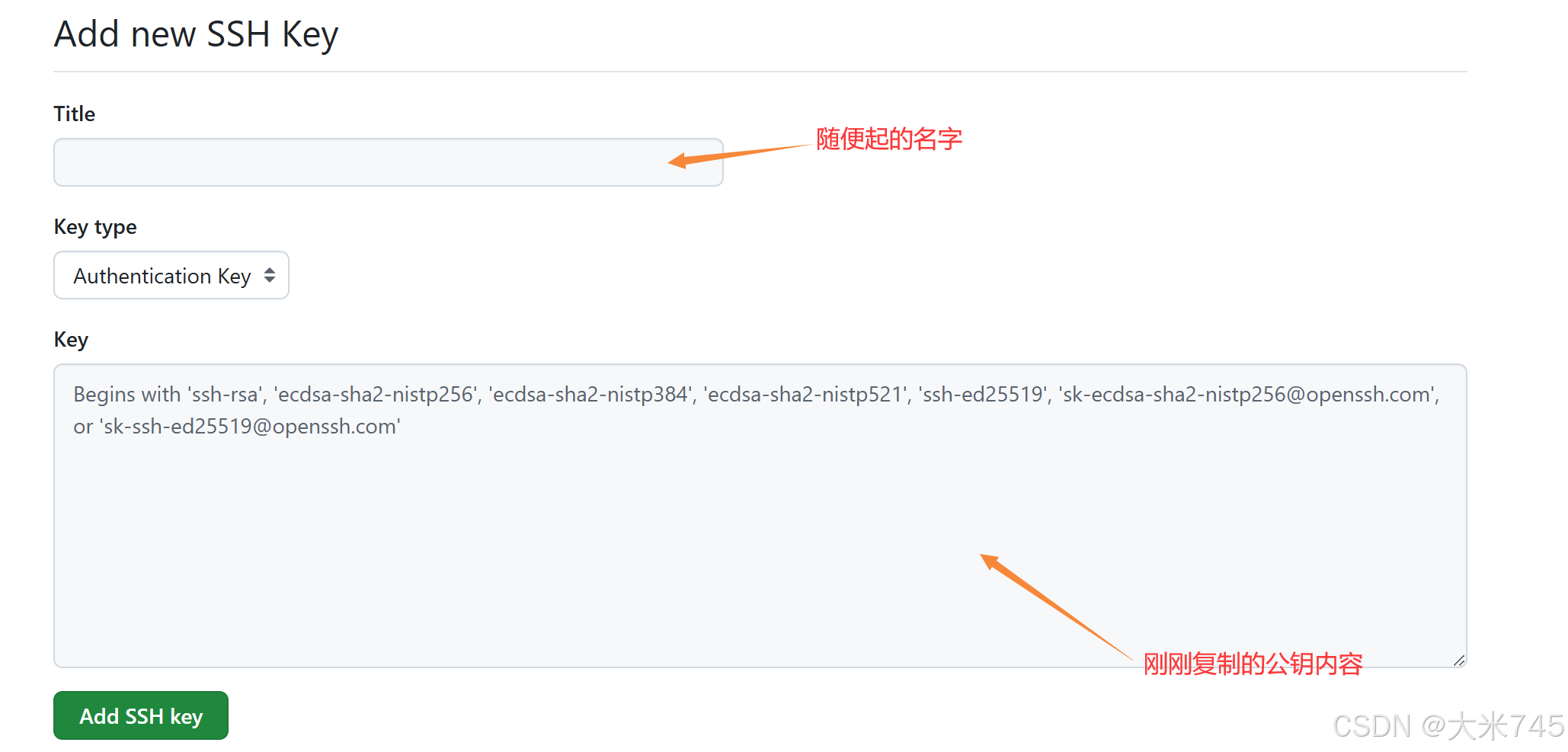 linux远程推送代码到GitHub(ssh验证）_linux ssh github-CSDN博客