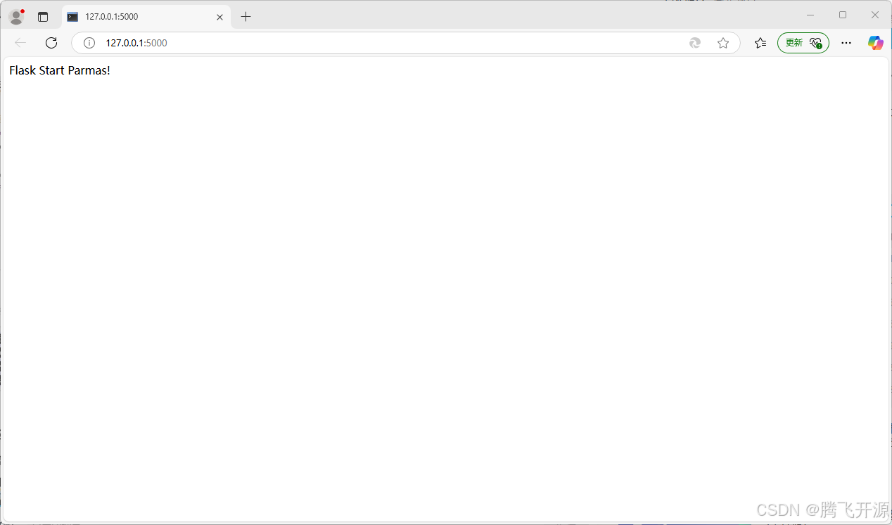 05_Flask启动参数详解_flask 指定端口-CSDN博客