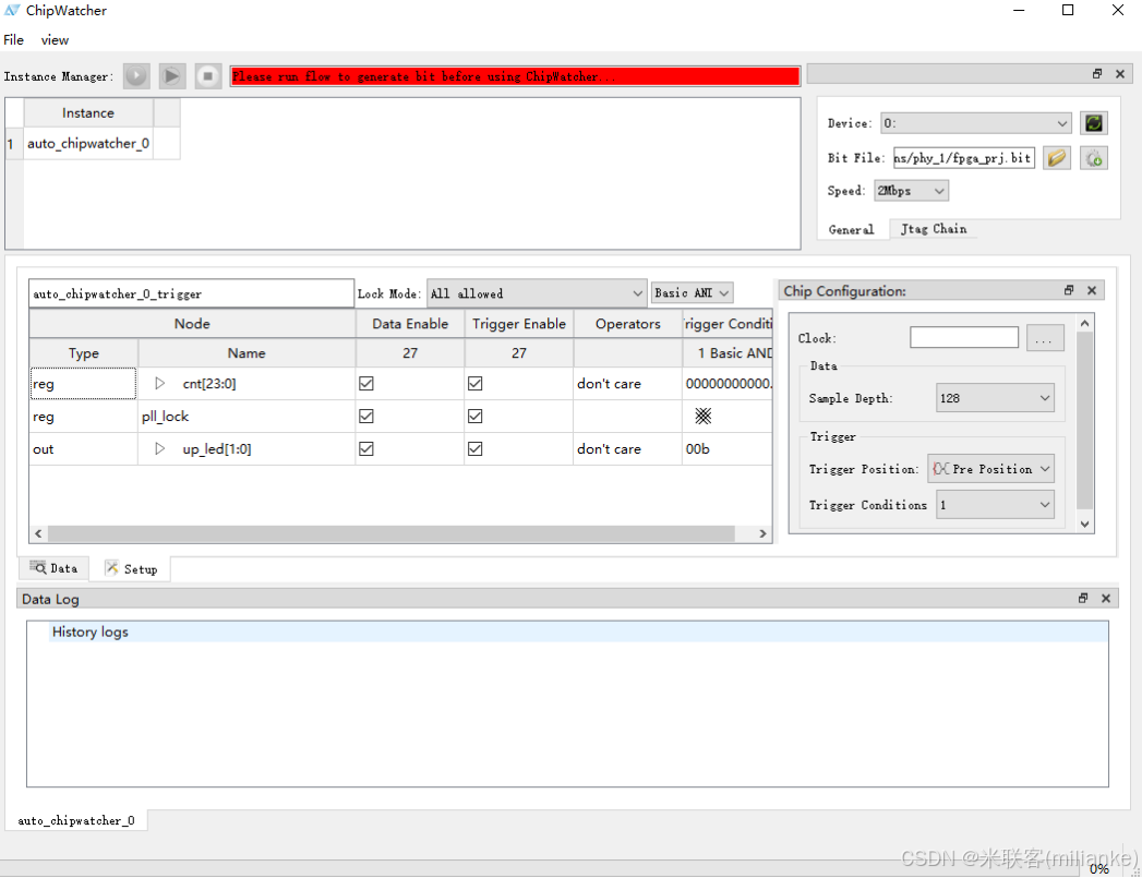 [米联派-安路飞龙DR1-FPSOC] FPGA基础篇连载-04 安路TD开发工具在线调试FPGA-CSDN博客