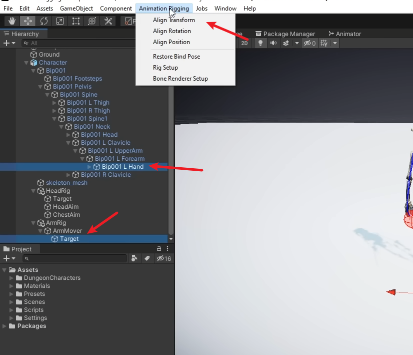 【unity组件介绍】创建程序化动画，灵活地调整角色动作——Animation Rigging的使用-CSDN博客