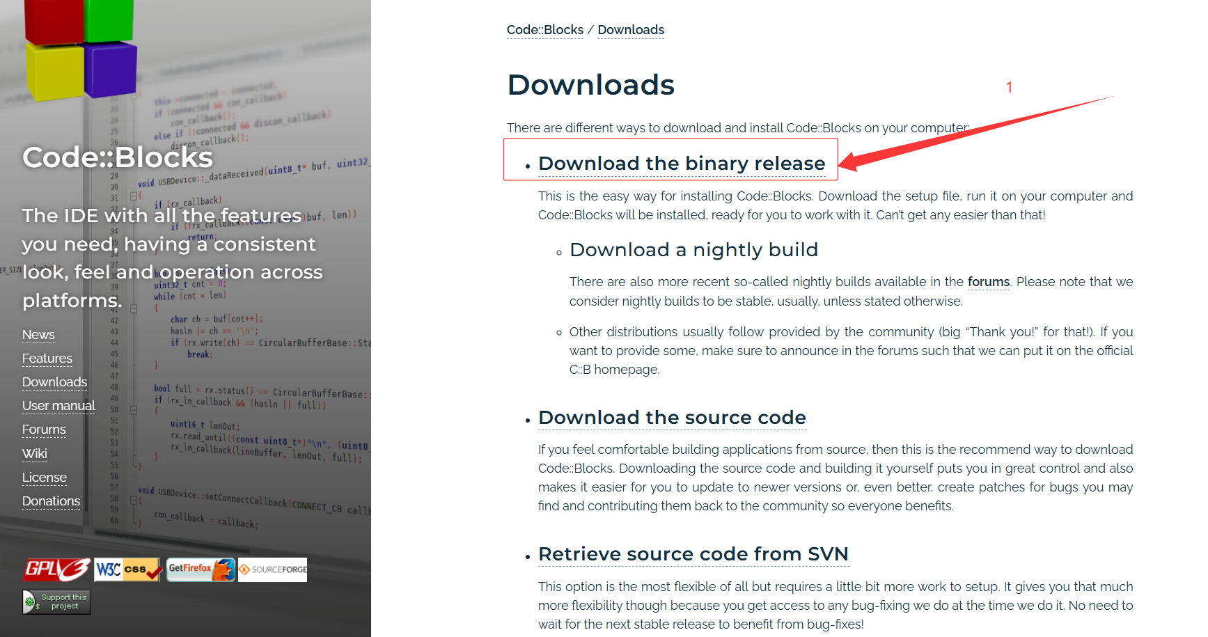 Code::Block的安装和使用_codeblocks-CSDN博客