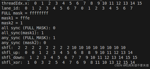 Warp ShuffleCUDA 线程束洗牌函数-CSDN博客