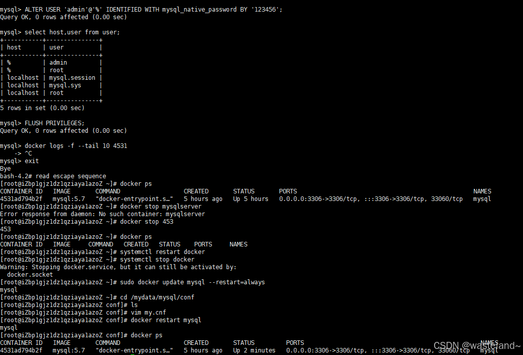 Nacos：Nacos和MySQL在Docker上超详细的安装与部署步骤_docker nacos mysql-CSDN博客