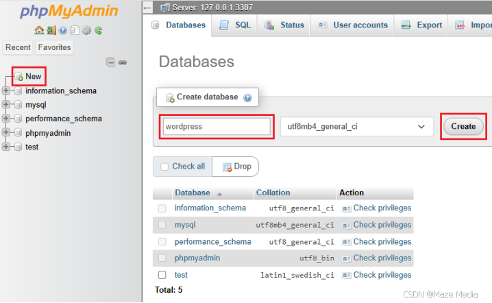 安装 Wordpress （XAMPP）_xampp wordpress-CSDN博客