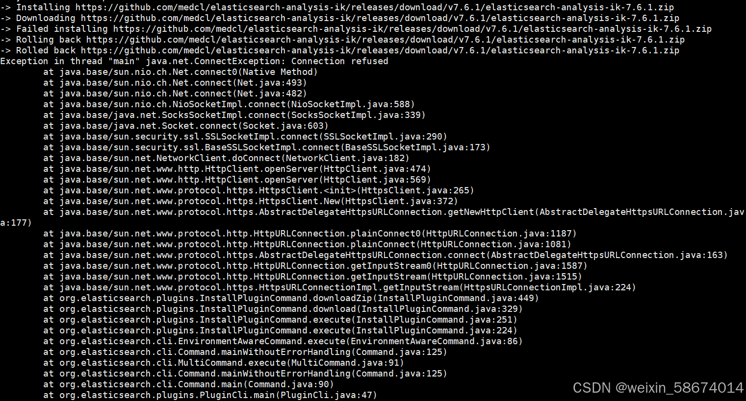 ES安装ik分词器，无法从github安装的问题_ik分词器 github-CSDN博客