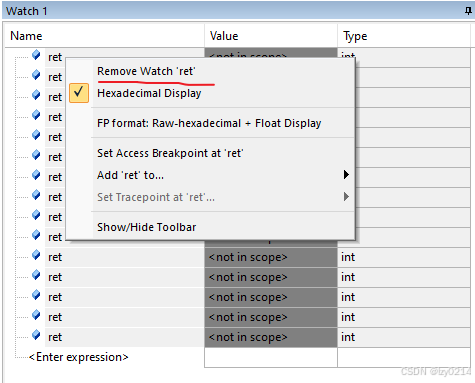 keil MDK在debug中将watch中的多个变量快速删除_keil watch 删除变量-CSDN博客