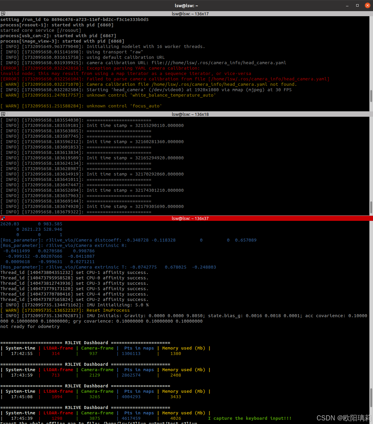 R3LIVE实验（四）：运行R3LIVE-CSDN博客
