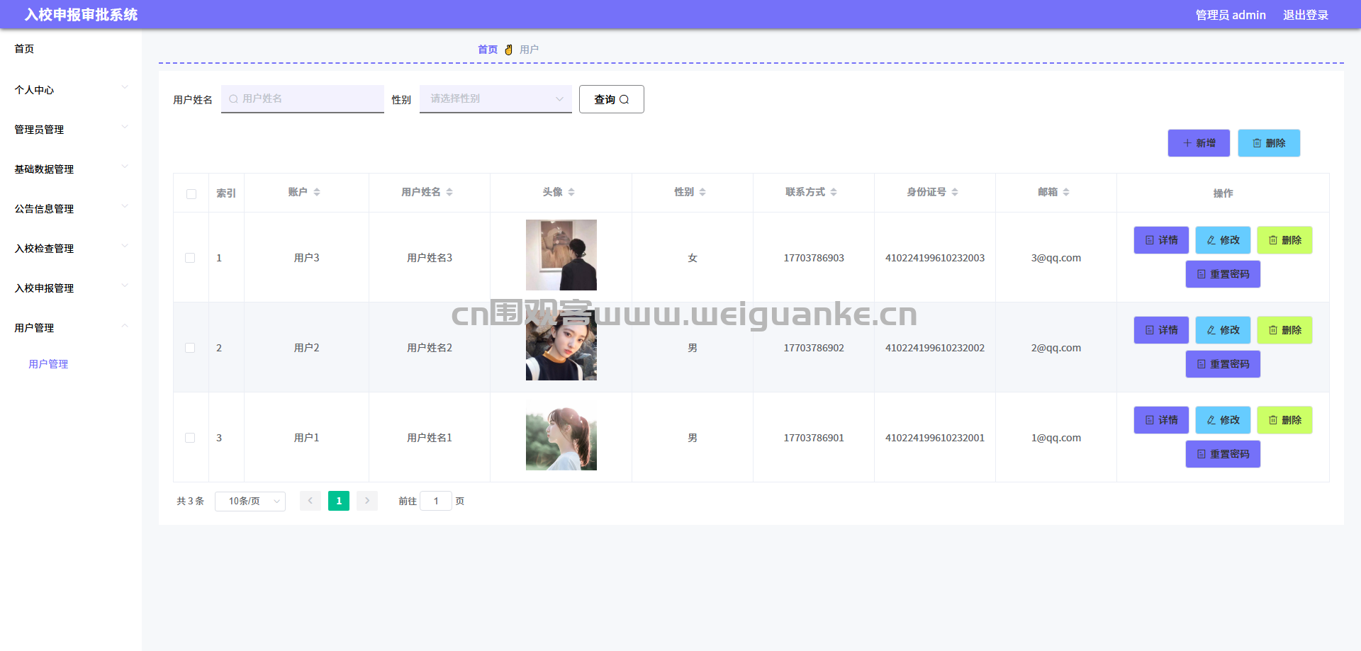 入校申报审批系统 Vue.js+SpringBoot-CSDN博客