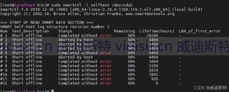 Linux命令：监控硬盘状态的利器smartctl简介-CSDN博客