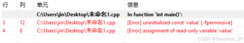 C语言const浅析_const float-CSDN博客