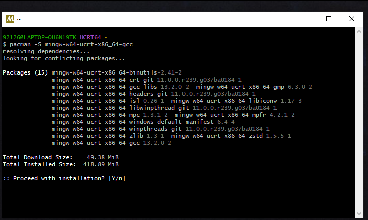 VsCode配置Cpp[Windows下MSYS2下载与安装]-CSDN博客