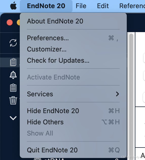 MAC M1 Endnote20在Word变灰的解决方法_word中endnote为灰色-CSDN博客