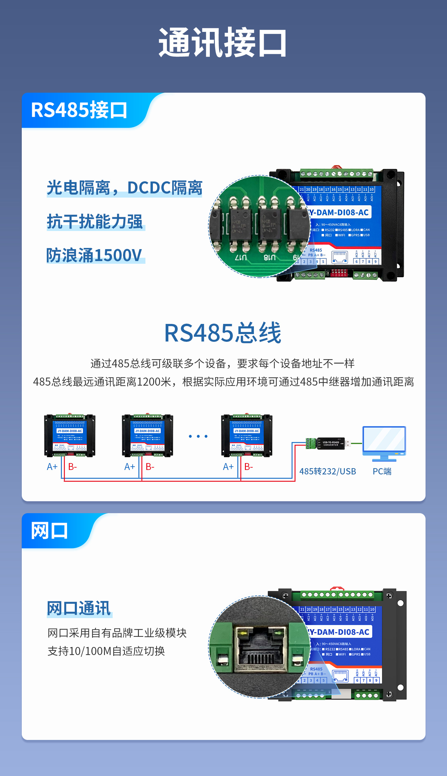 JY-DAM-DI08-AC8路交流状态采集模块-CSDN博客