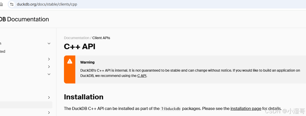 编译C/C++程序使用duckDB例子_duckdb c++-CSDN博客