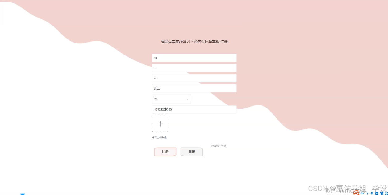 Springbootvue编程语言在线学习平台的设计与实现【开题程序论文】 Csdn博客