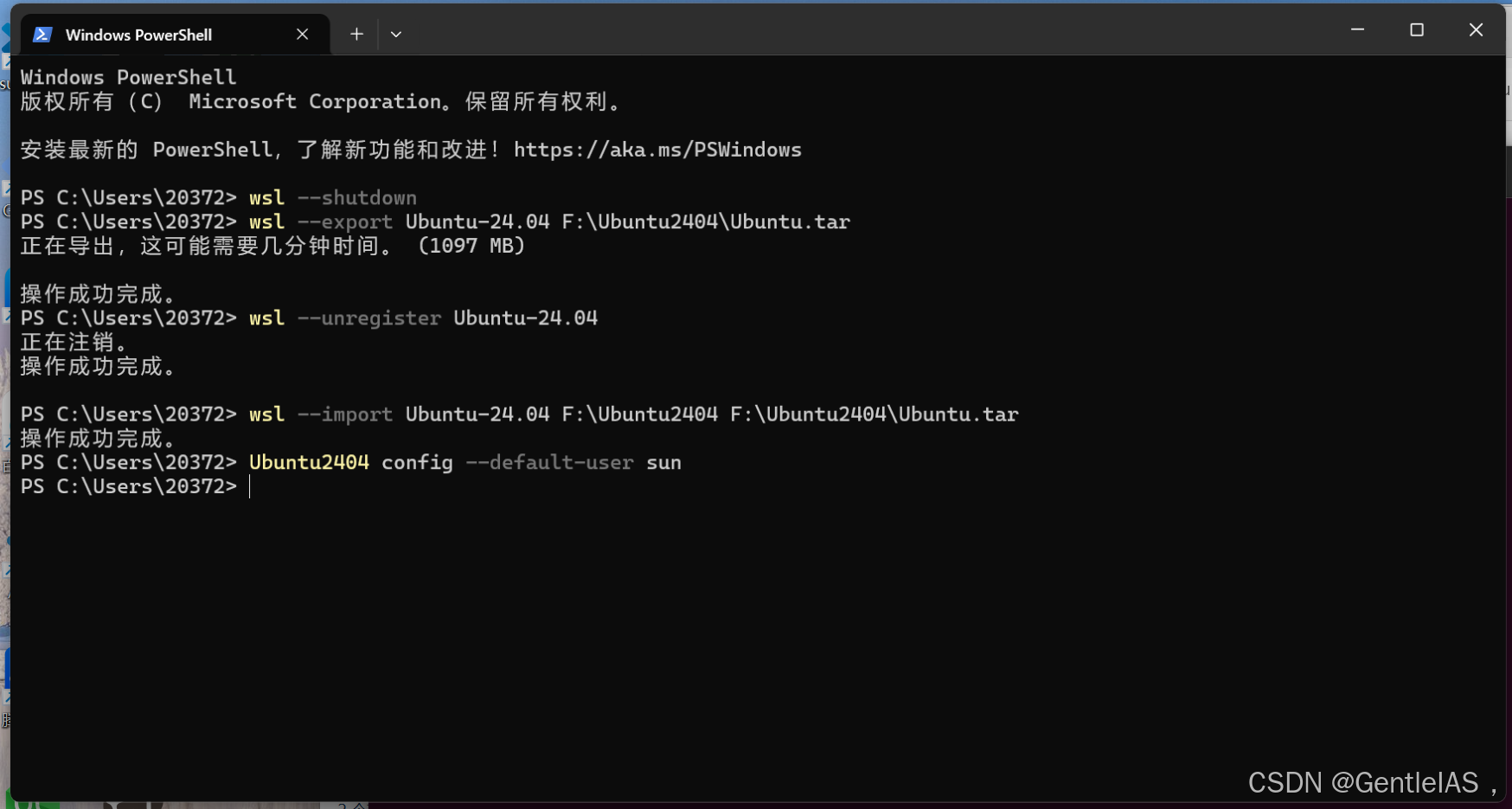 WSL Ubuntu2404安装及图形化界面配置_wsl安装图形界面-CSDN博客