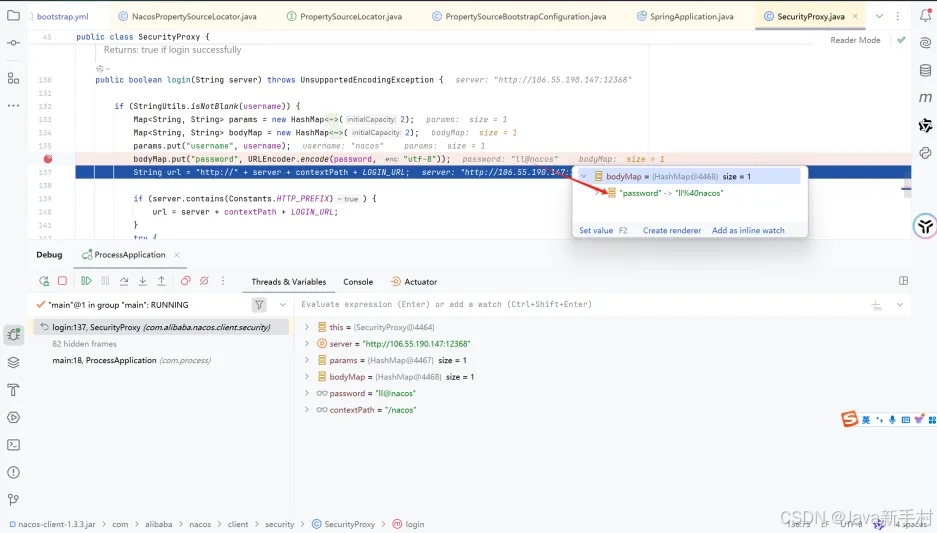 【Java开发中的那些坑：Nacos连接报403问题及URL编码的坑】_nacos 403-CSDN博客