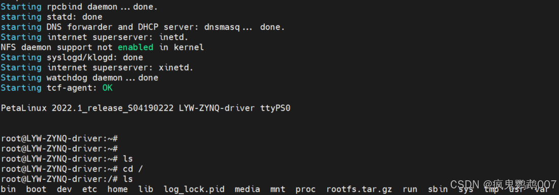 ZYNQ嵌入式Linux——main 01 手把手移植系统，从裸板到Linux命令行_zynq linux-CSDN博客