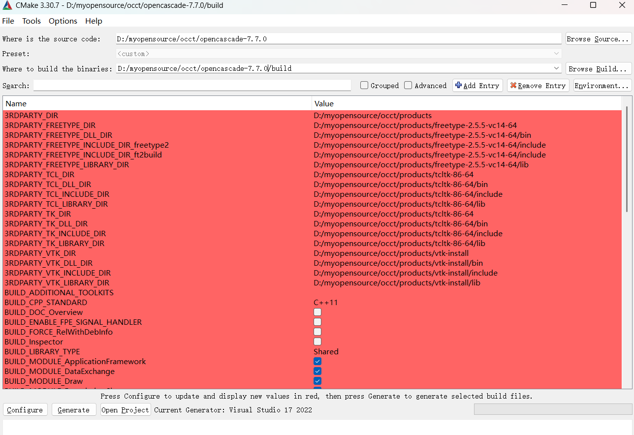 （二）在windows上编译opencascade_windows编译安装openscada-CSDN博客
