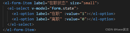 ElementUI 的 el-select 设置值后显示value而不是label_el-select value-CSDN博客