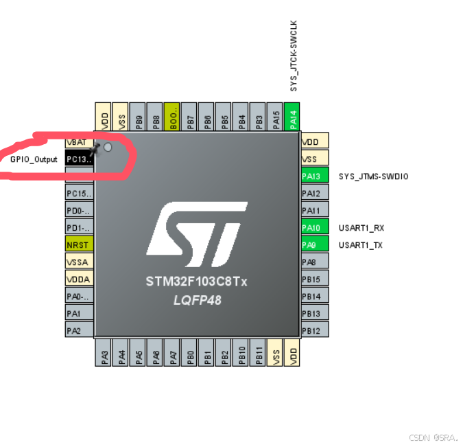 STM32——HAL库开发笔记7（UART实践篇）（参考来源：b站铁头山羊_stm hal uart 配置-CSDN博客