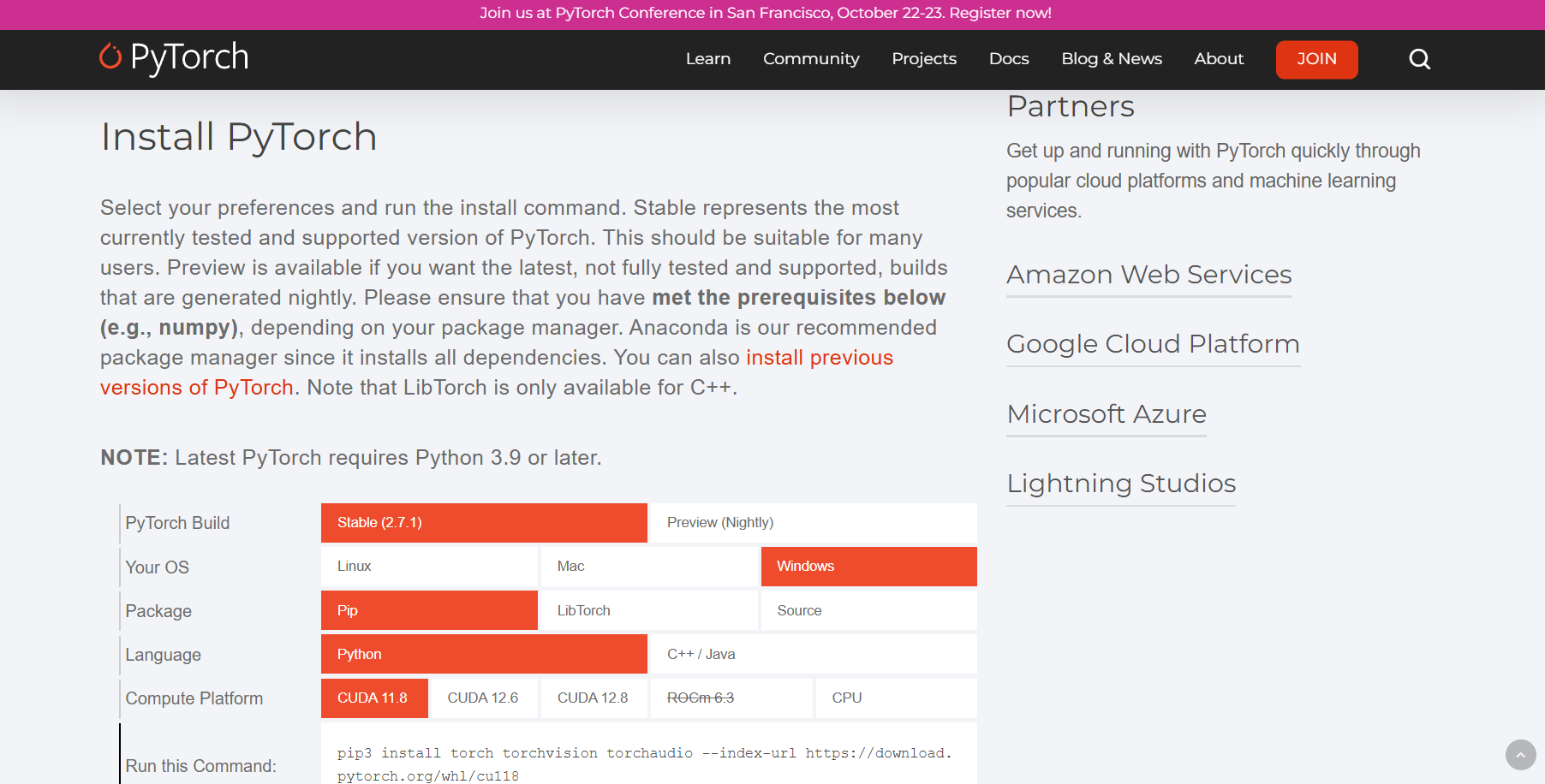 在Anaconda环境下的Pytorch安装以及Pycharm中Pytorch环境的配置_pycharm 2020.1 x64能依赖anaconda中的python3.12的包吗-CSDN博客