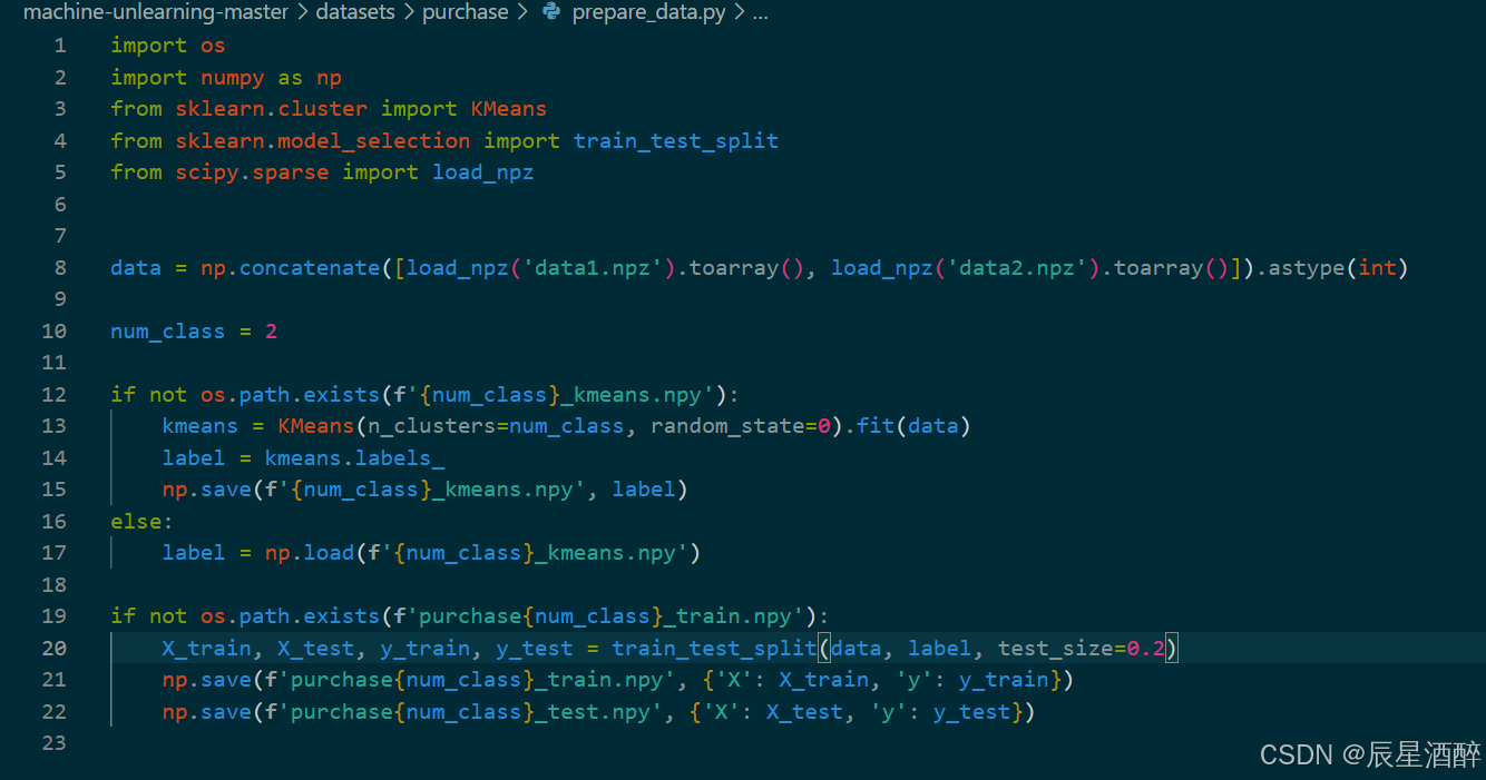 机器遗忘经典方法样例实践——SISA_machine unlearning 实战代码-CSDN博客