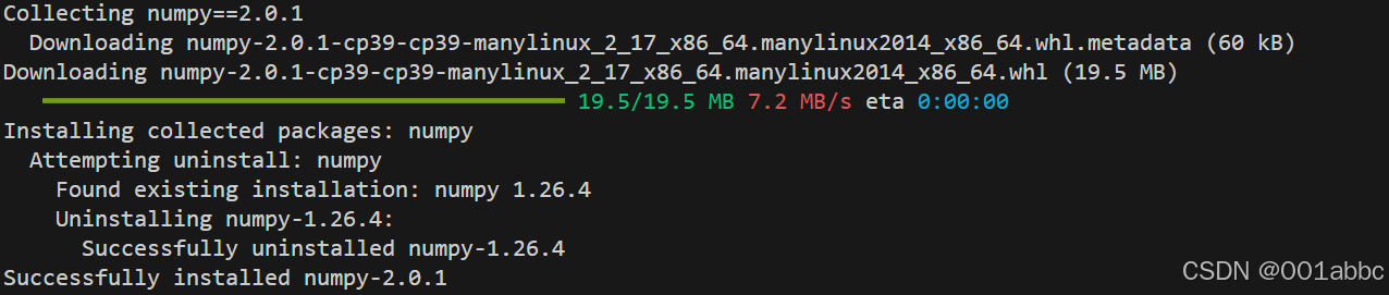 AttributeError: module ‘numpy‘ has no attribute ‘trapezoid‘_module 'numpy' has no attribute ...