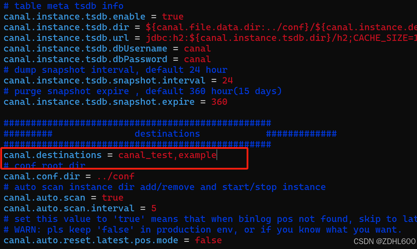 Mysql Canal配置文件详解、canal搭建、Java代码实现数据异构、多客户端连接同一个instance、两个客户分别订阅不同instance订阅是否生效解释_canal 配置文件 ...