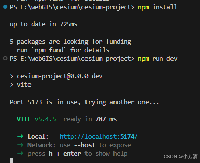 （一）基于Vue3+vite的cesium项目创建_vue3+vite+cesium引入3d模型-CSDN博客