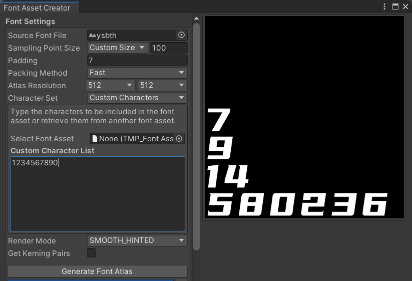 Unity中通过TMP使用图片字体_unity tmp字体-CSDN博客