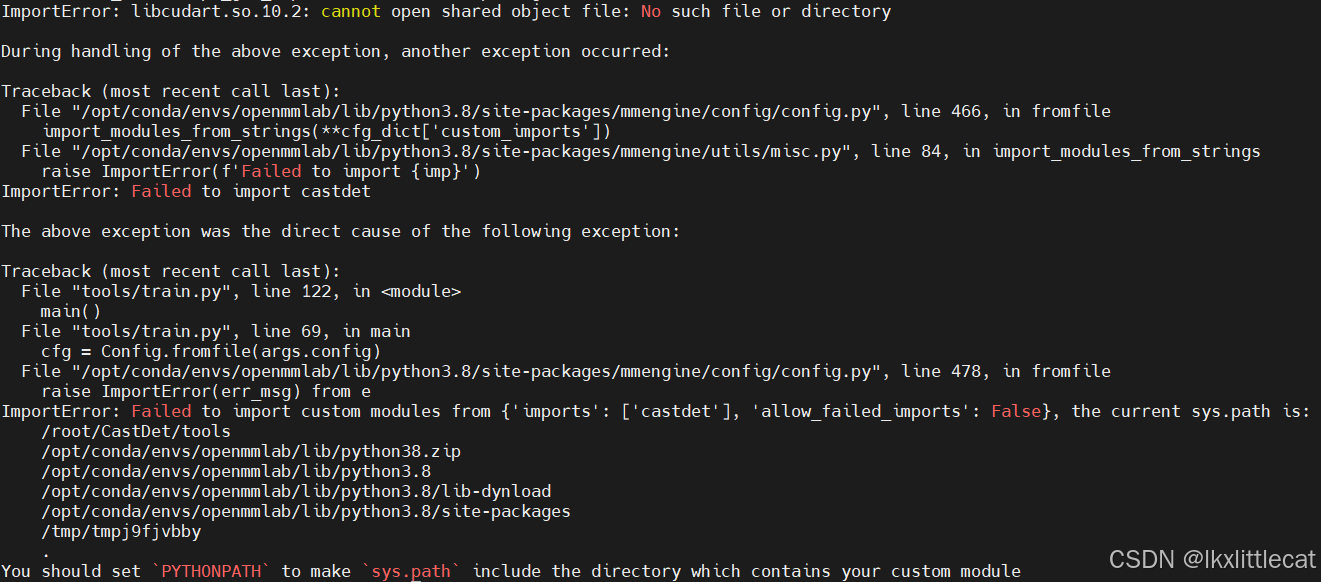 跑通CastDet代码-CSDN博客