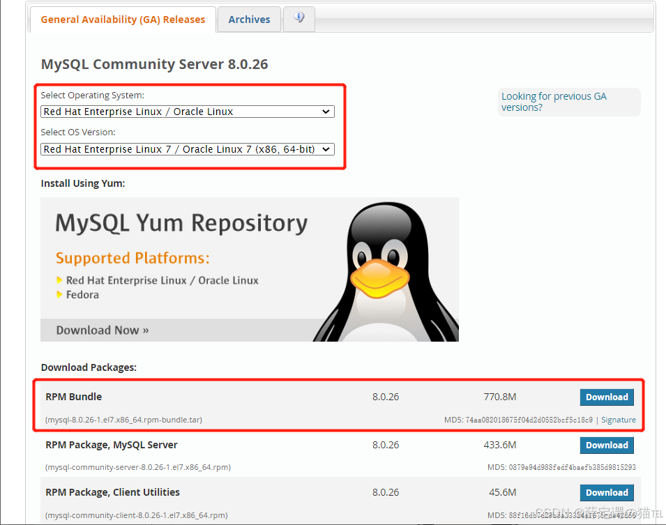 Linux环境非root用户安装mysql【超详细】 Csdn博客 7505