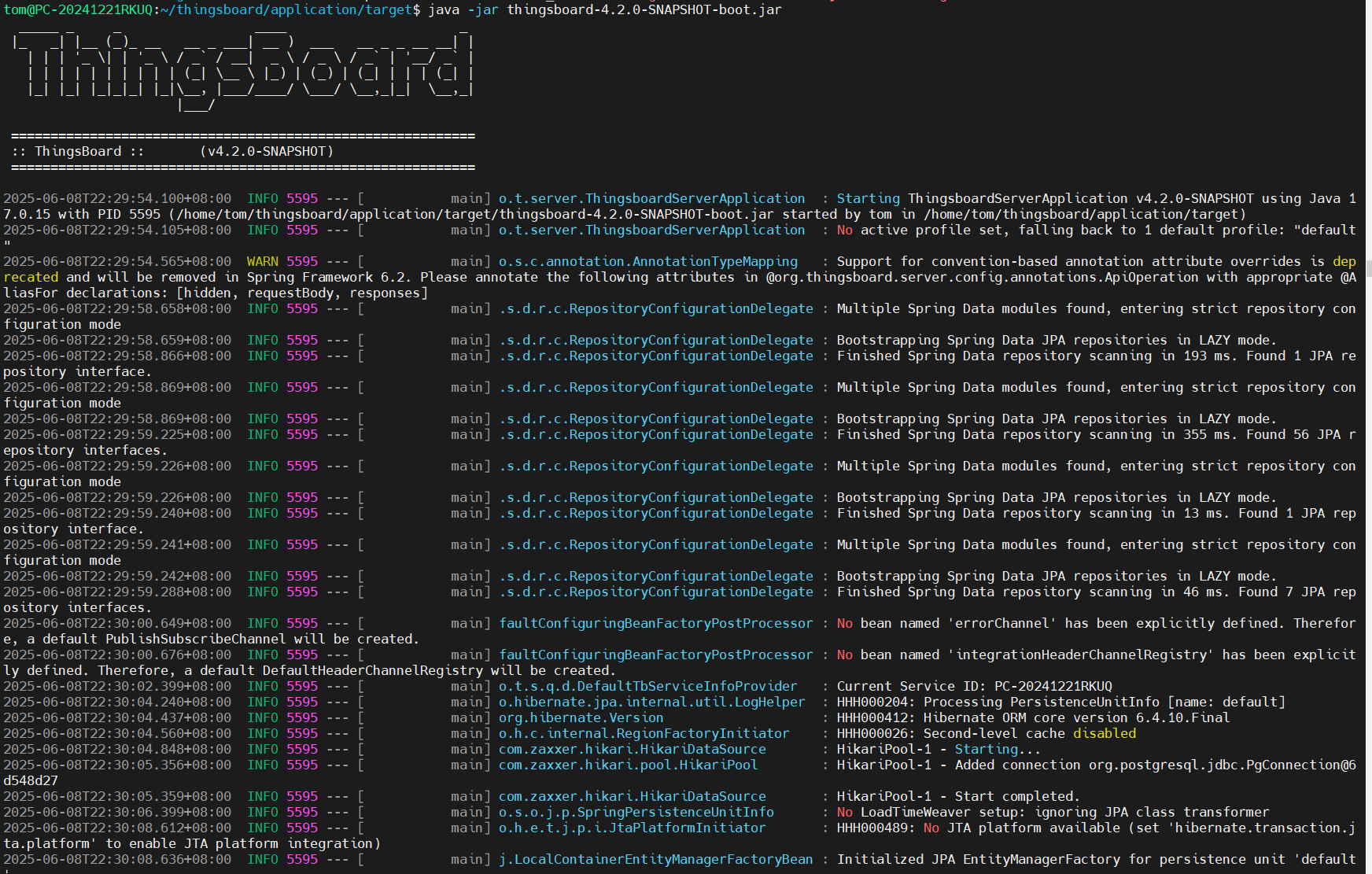 ThingsBoard（3）（编译和运行）_thingsboard二次开发-CSDN博客