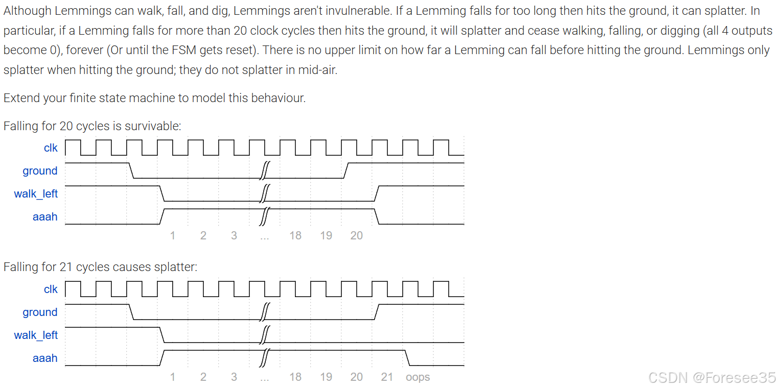 【记录】HDLBits——Lemmings4_hdlbits lemmings4-CSDN博客