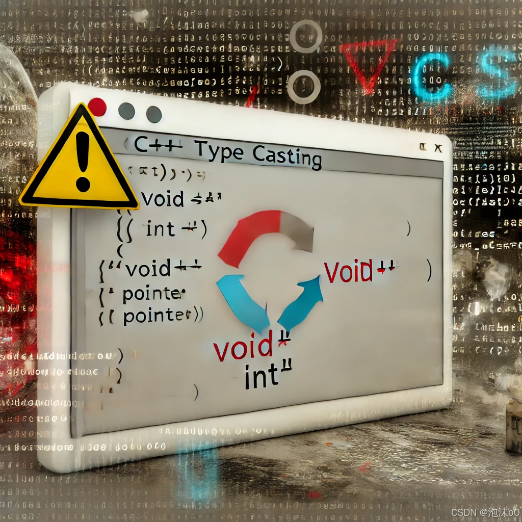 C++类型转换的陷阱：void*转换的安全隐患与实践_c++ void*专其他类型怎么避免强转-CSDN博客