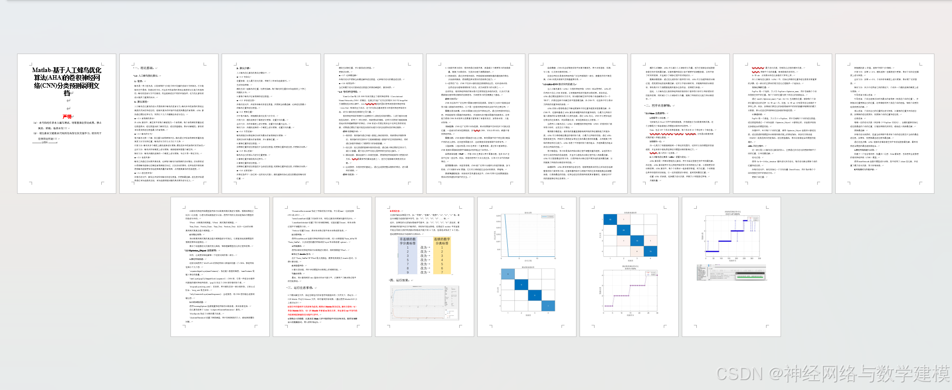 AHA-CNN多输入分类|人工蜂鸟算法-卷积神经网络|Matlab-CSDN博客