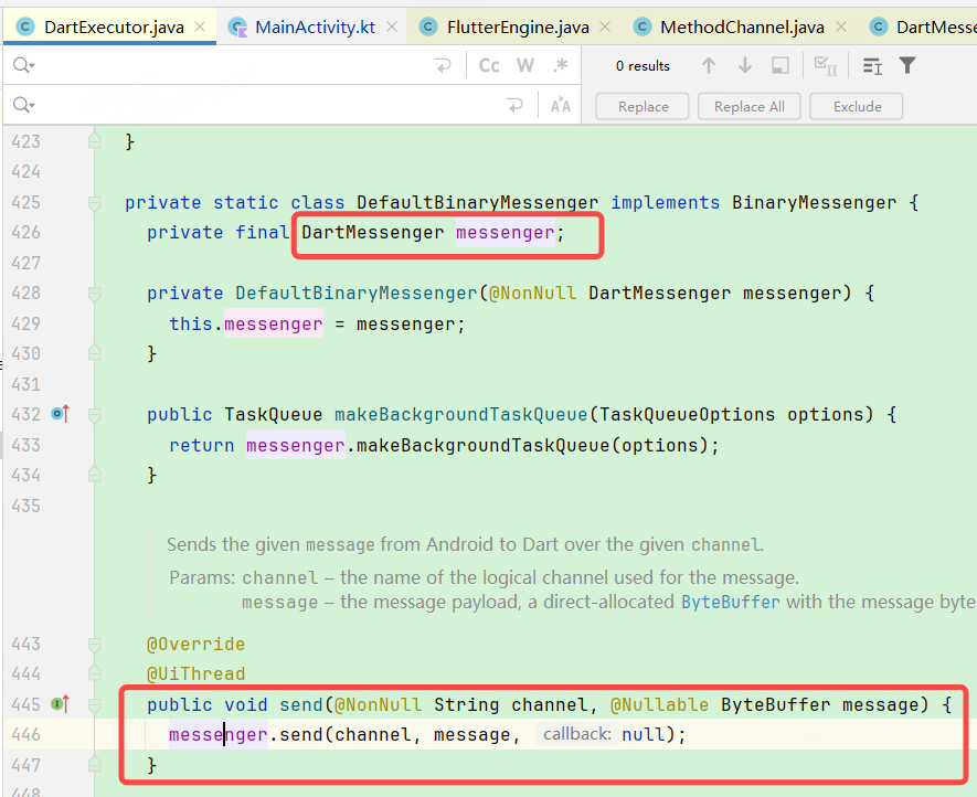 Flutter中的原生通信介绍binarymessenger和dartmessengerflutter Binarymessenger
