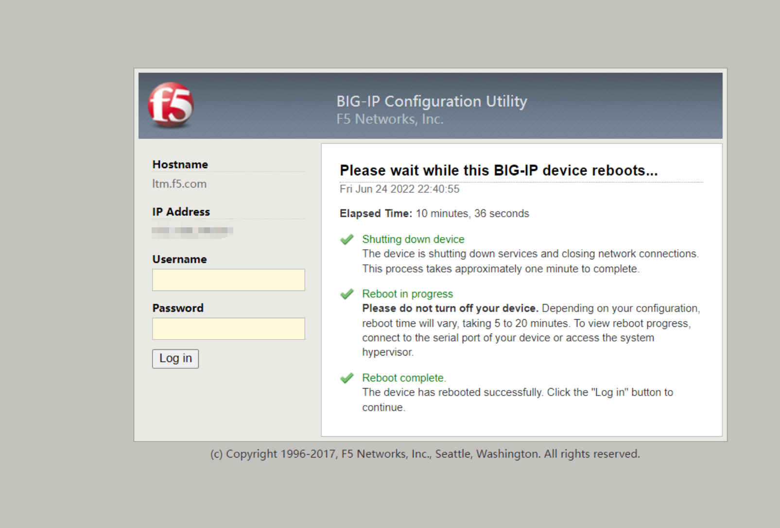 F5- BIGIP 应用负载web方式升级OS_f5 os升级过程-CSDN博客