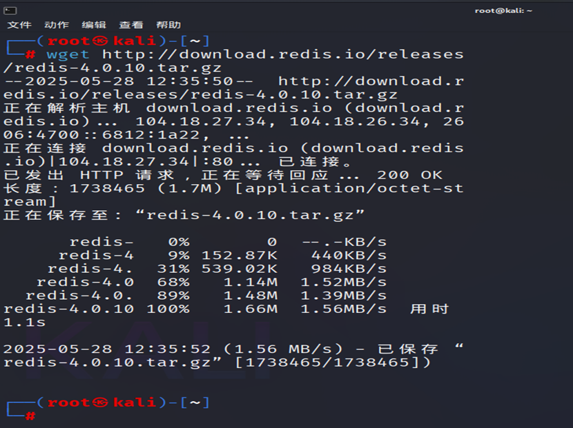 Redis 未授权访问环境复现_kali验证redis未授权-CSDN博客