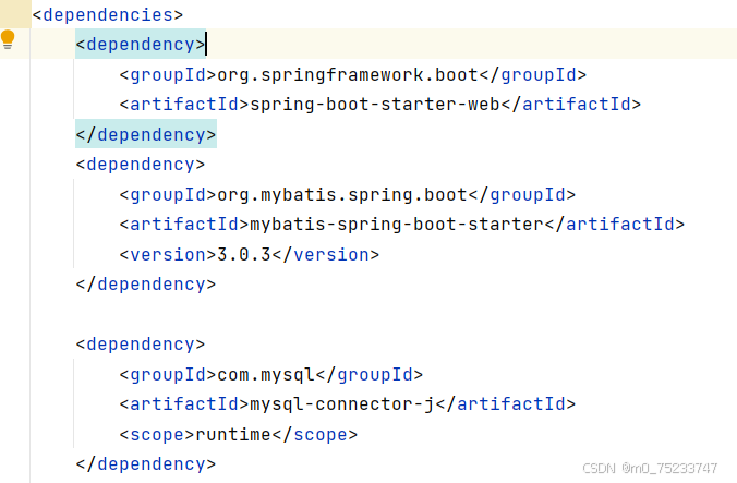 SpringBoot 结合MyBatis读取MySQL数据实践_springboot mybatis mysql-CSDN博客